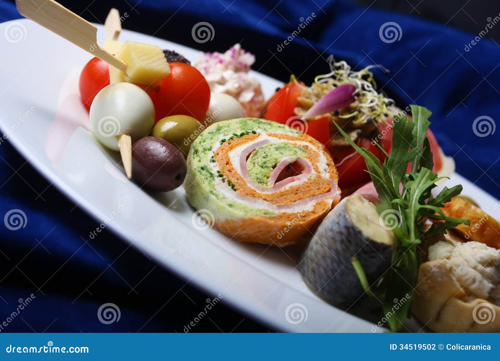 First dish stock photo. Image of dish, tomato, meat, restaurant - 34519502