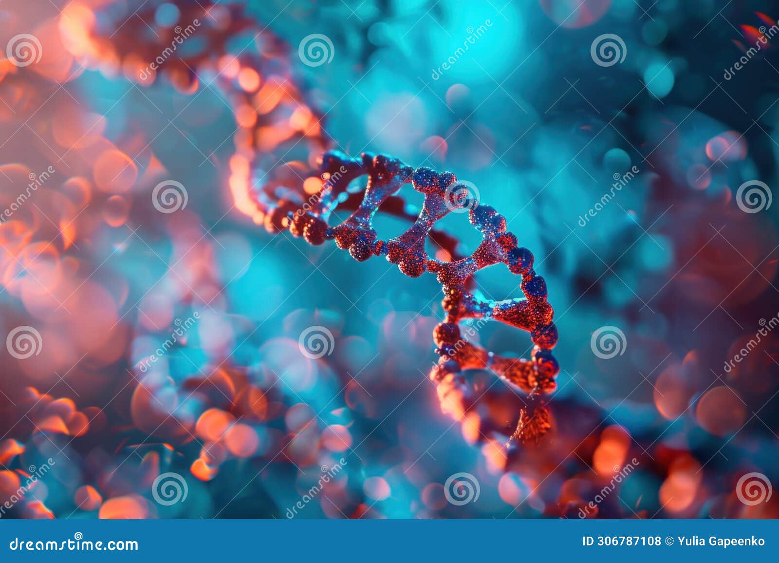 The first dna molecule stock photo. Image of discovery - 306787108