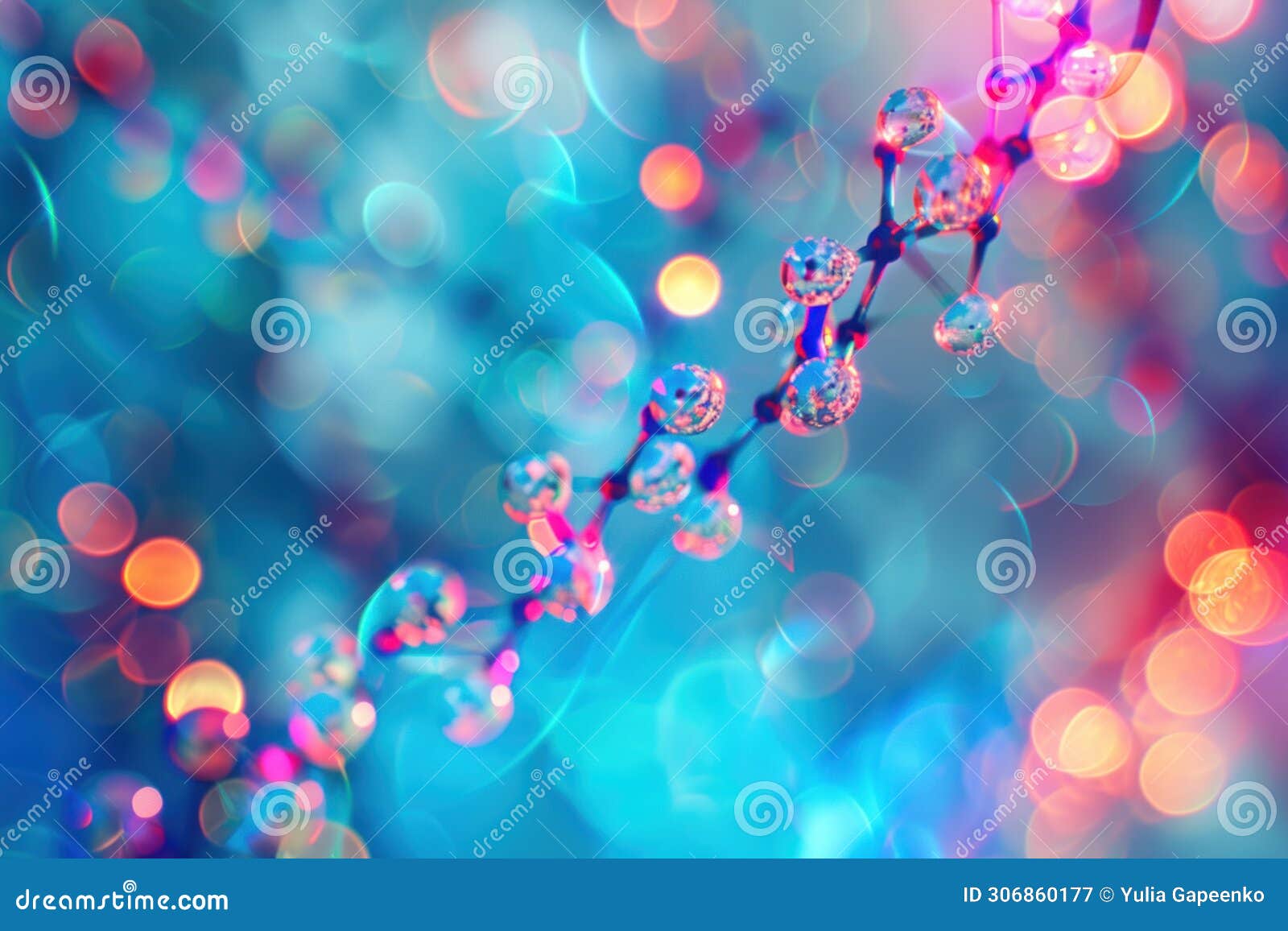 The first dna molecule stock image. Image of biology - 306860177