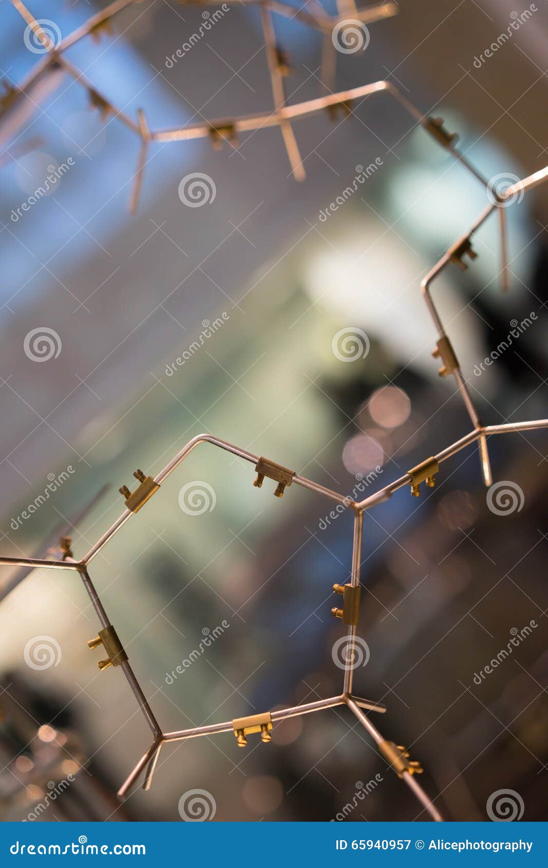 The First DNA & Molecule Plate Model Stock Image - Image of networking ...