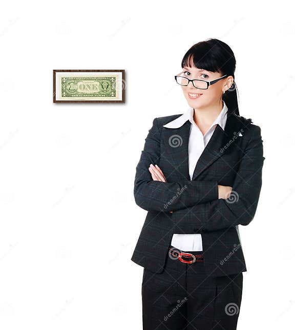 First dollar earned stock image. Image of ideas, profit - 13943693