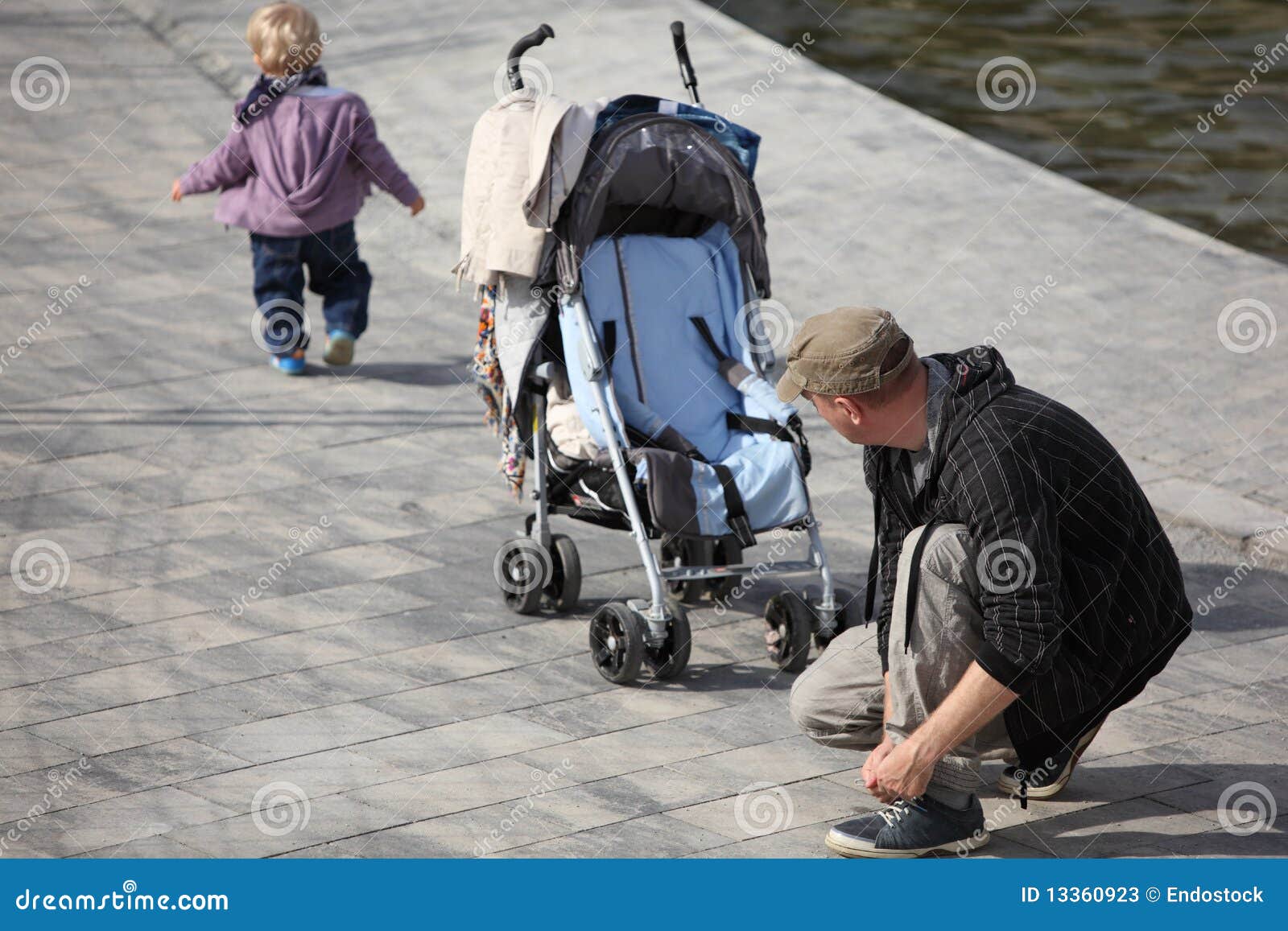 The first escape of baby stock image. Image of control - 13360923