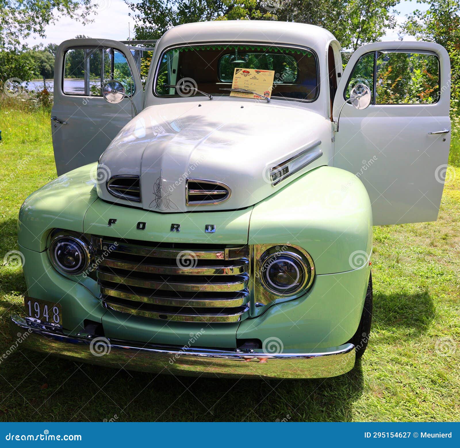 The First Generation of the Ford F-Series 1948 Editorial Photography ...