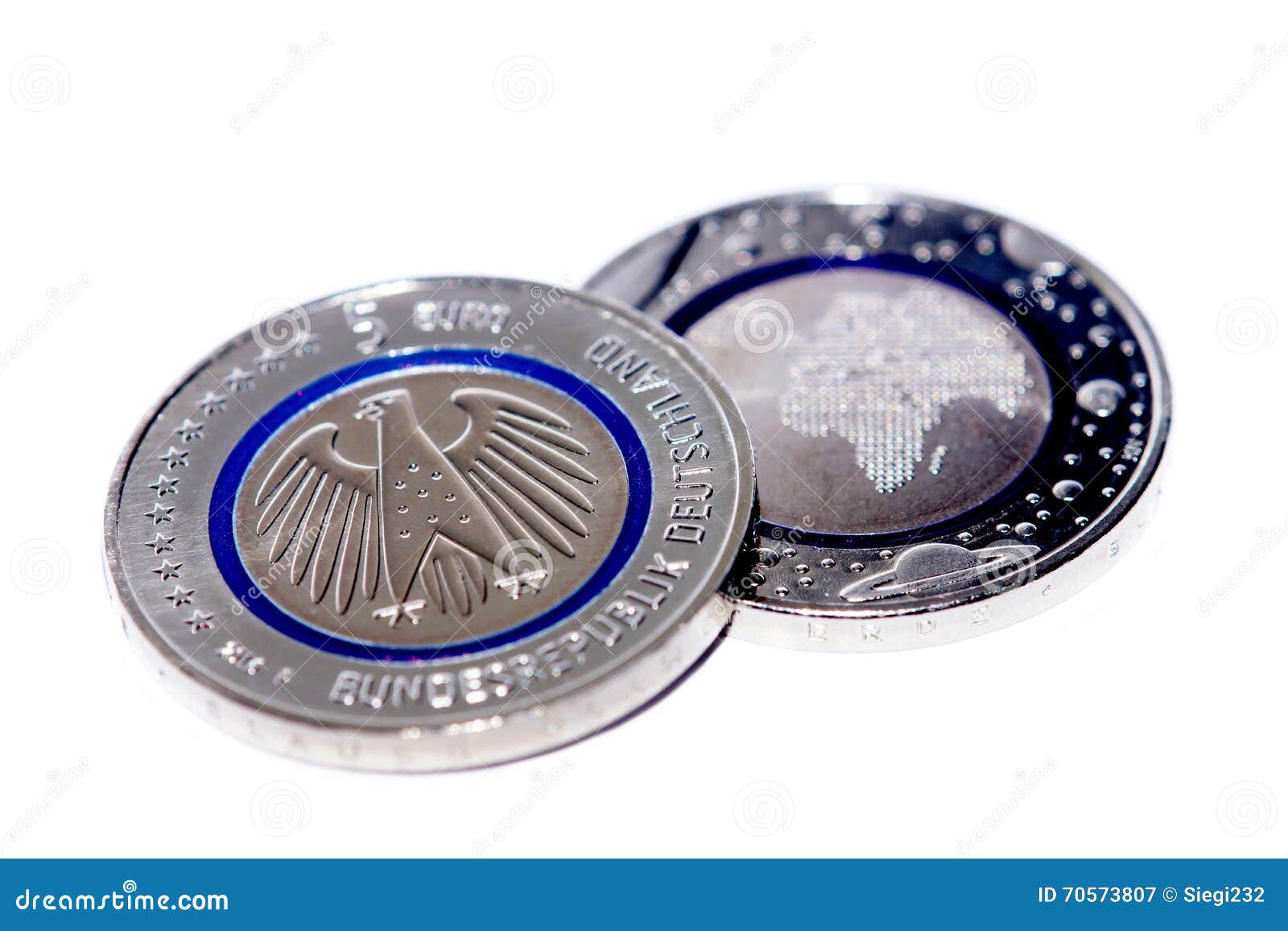 First German Five Euro Coin Stock Image - Image of coinage, cash: 70573807