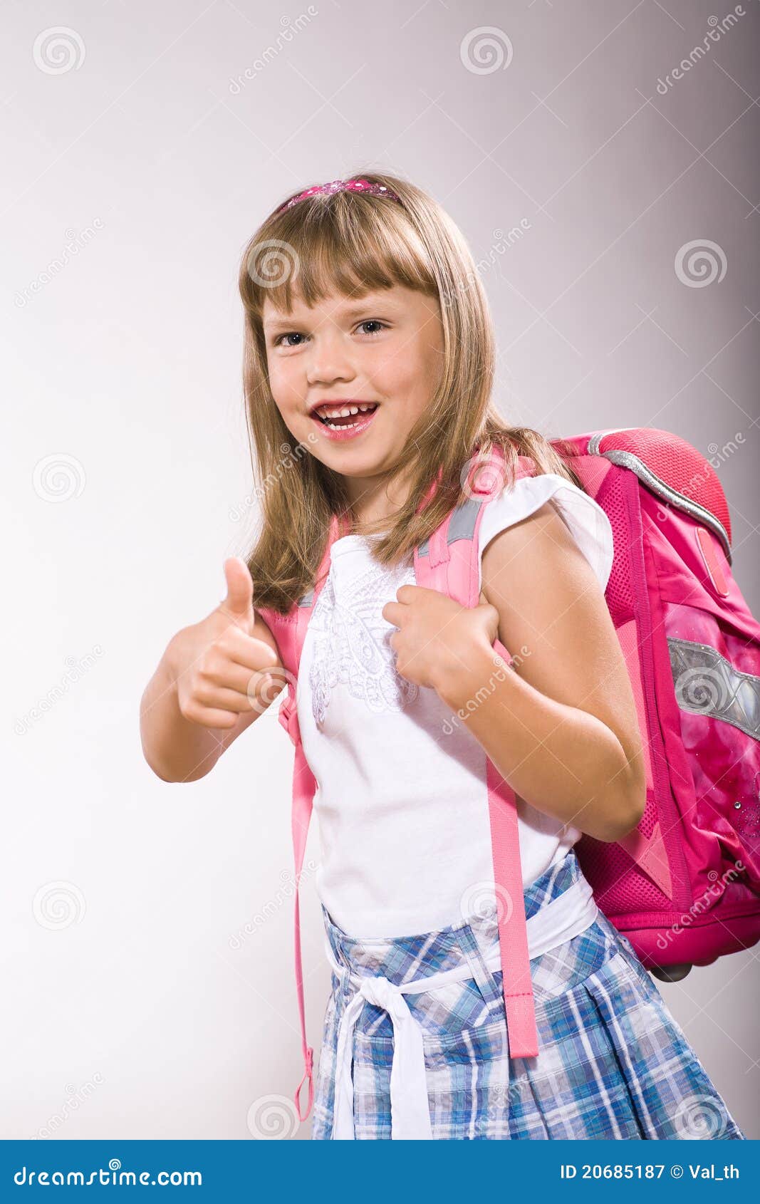 First grader girl stock image. Image of child, human - 20685187