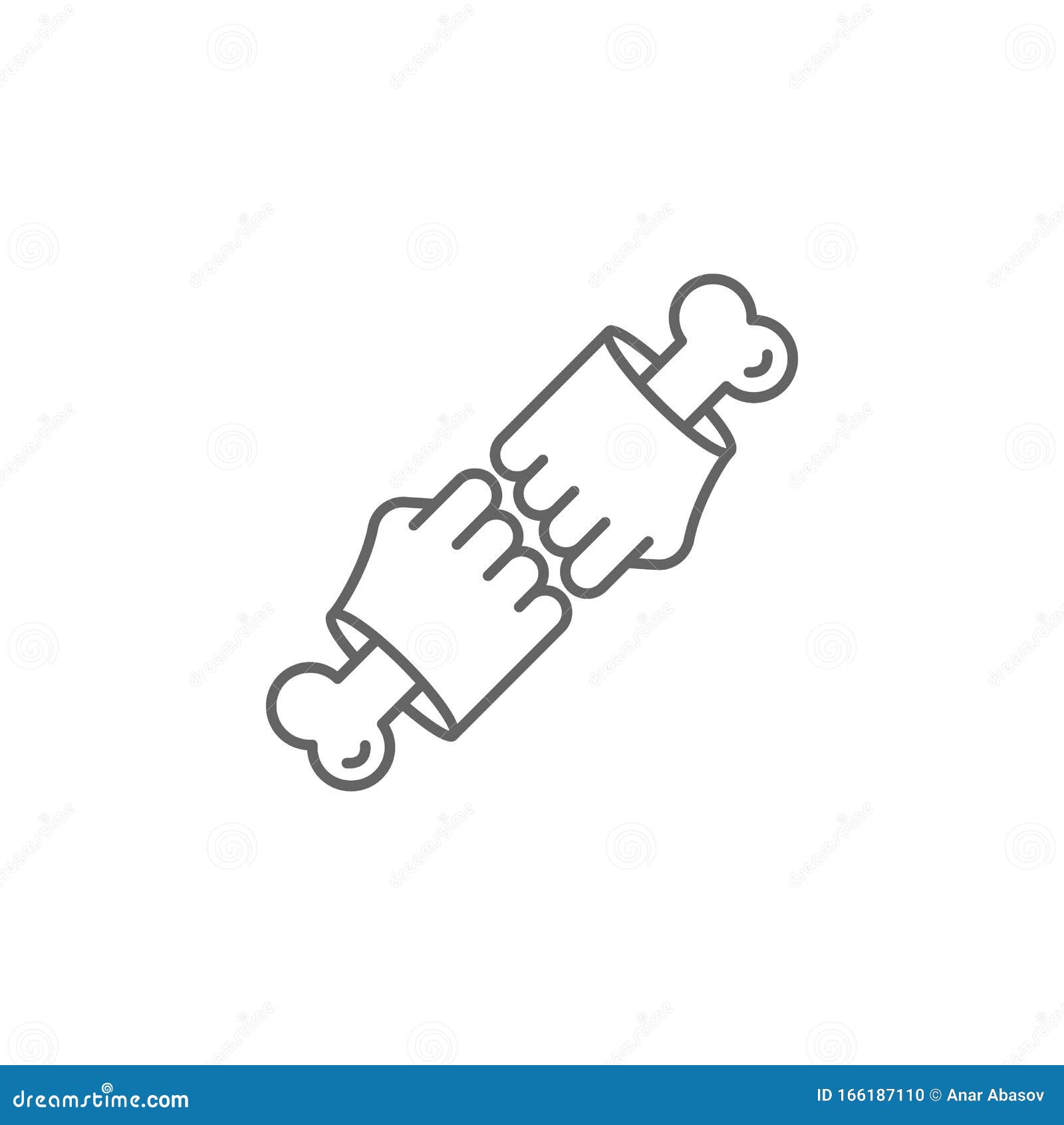 First Aid For Hand With Ambustion Or Burn On The Skin Vector ...