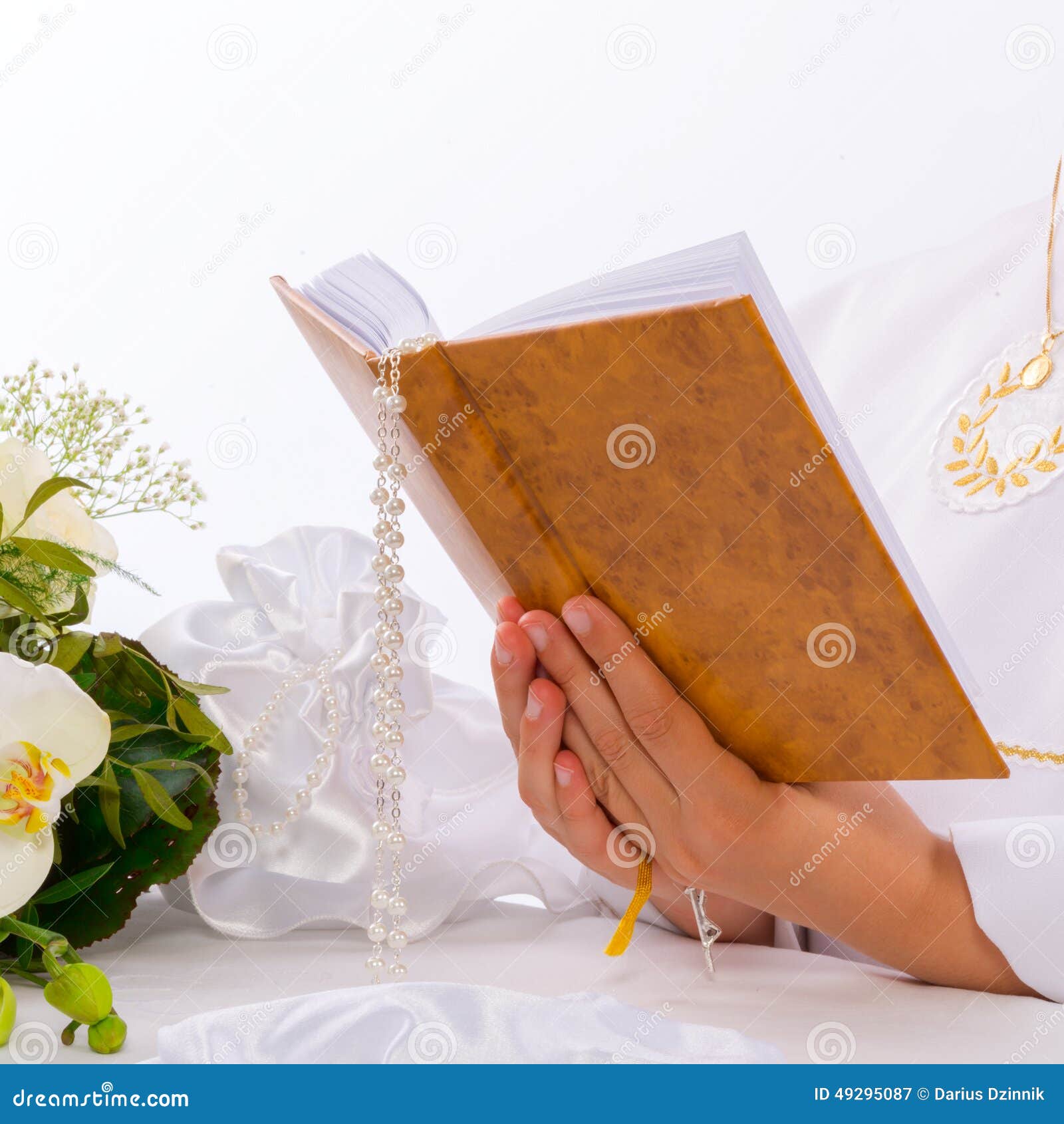 First Holy Communion stock image. Image of bible, catholic - 49295087