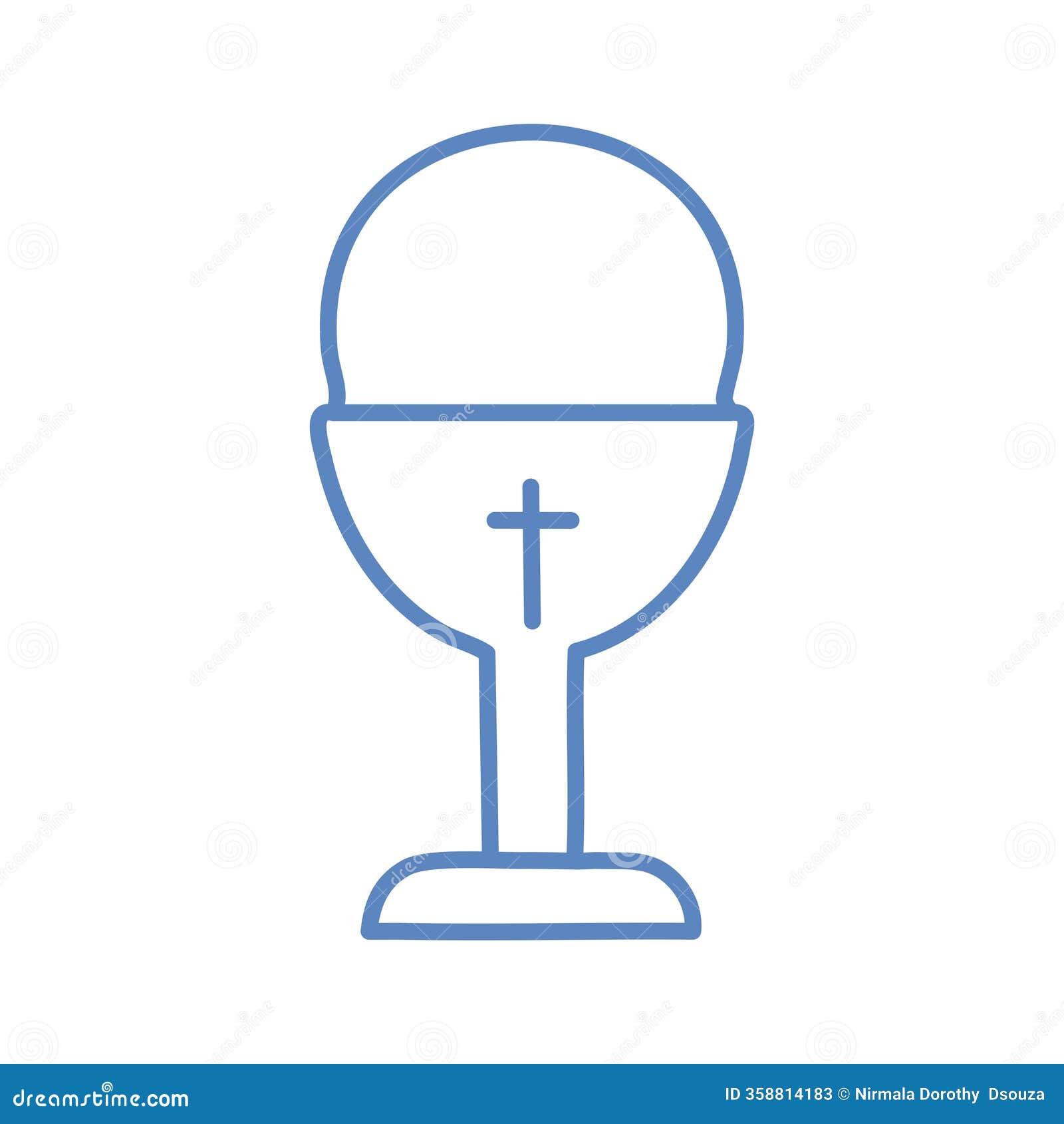 First Holy Communion Element Stock Vector - Illustration of sacrament ...