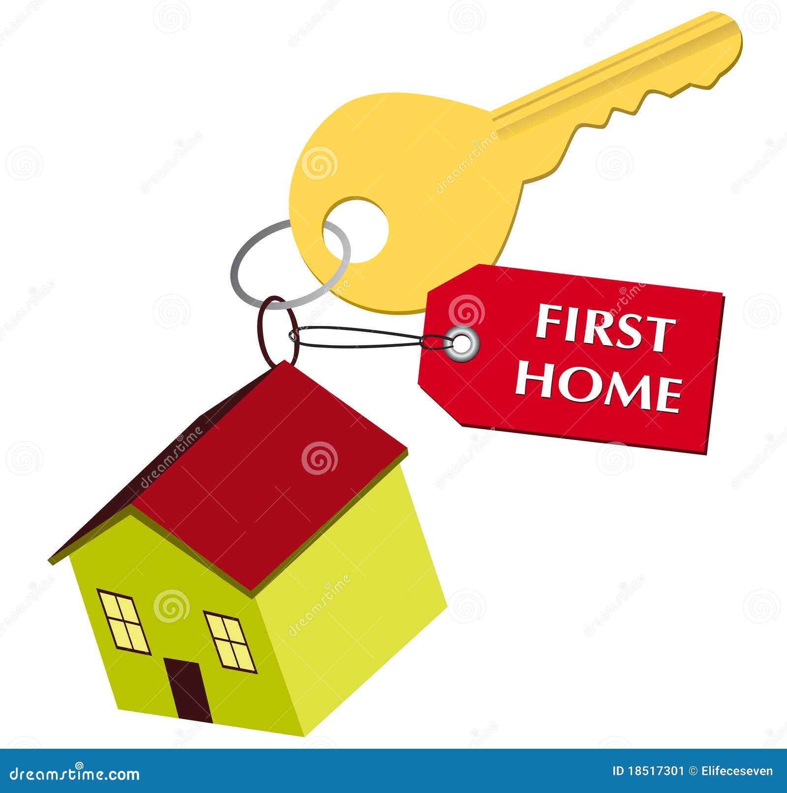 First home stock vector. Illustration of serendipity - 18517301