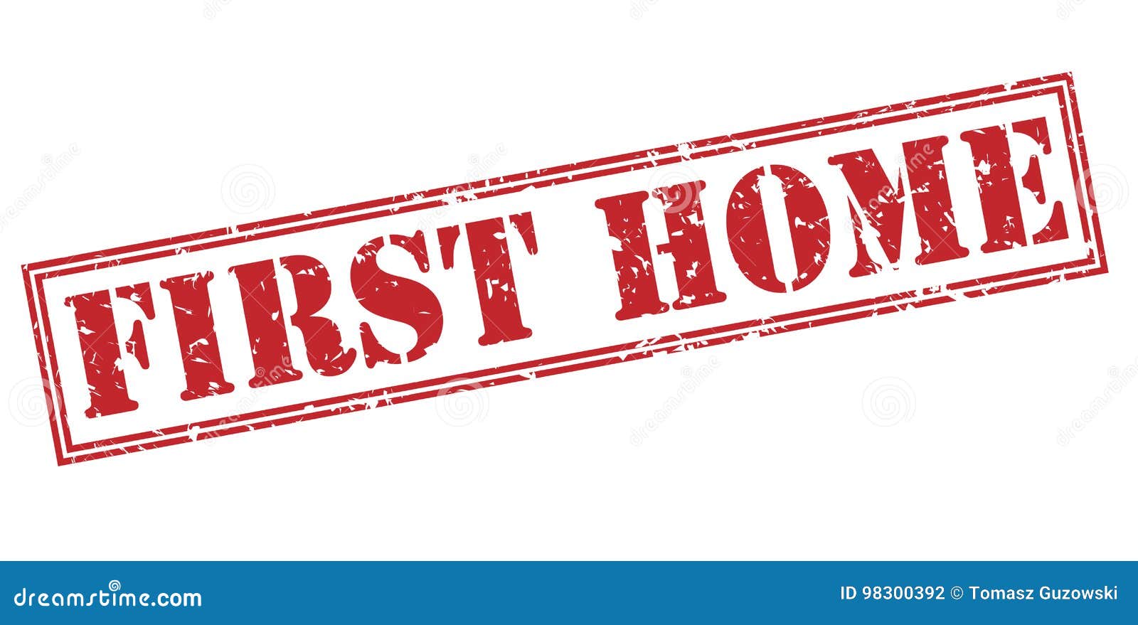 Our First Home, Vector. Wording Design Is Shape Of A House, Lettering ...