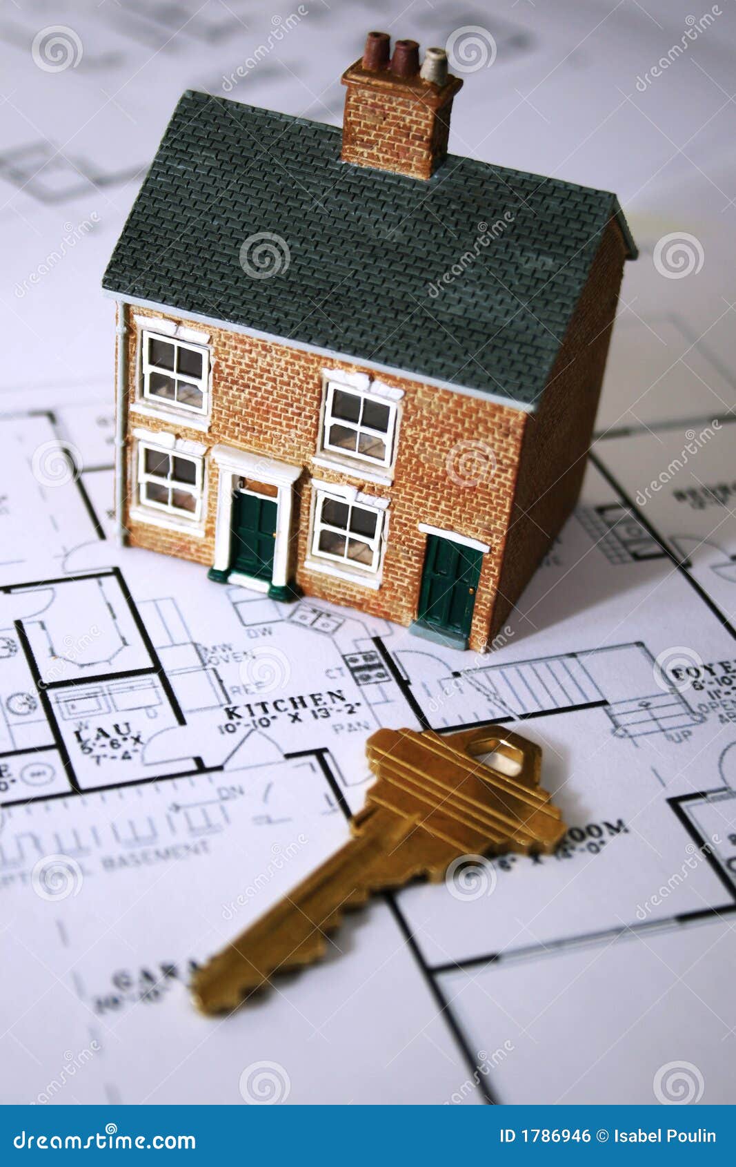 First house stock photo. Image of layout, paper, architectural - 1786946