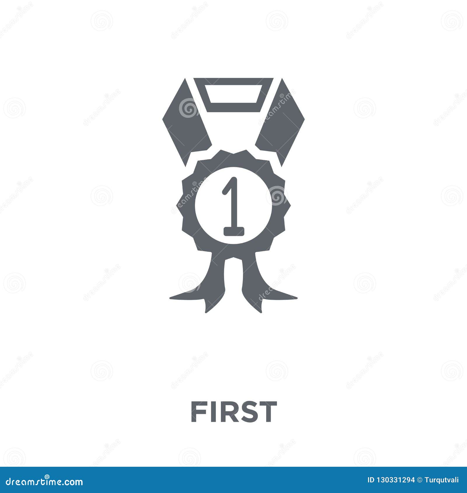 First Icon from Success Collection. Stock Vector - Illustration of sign ...