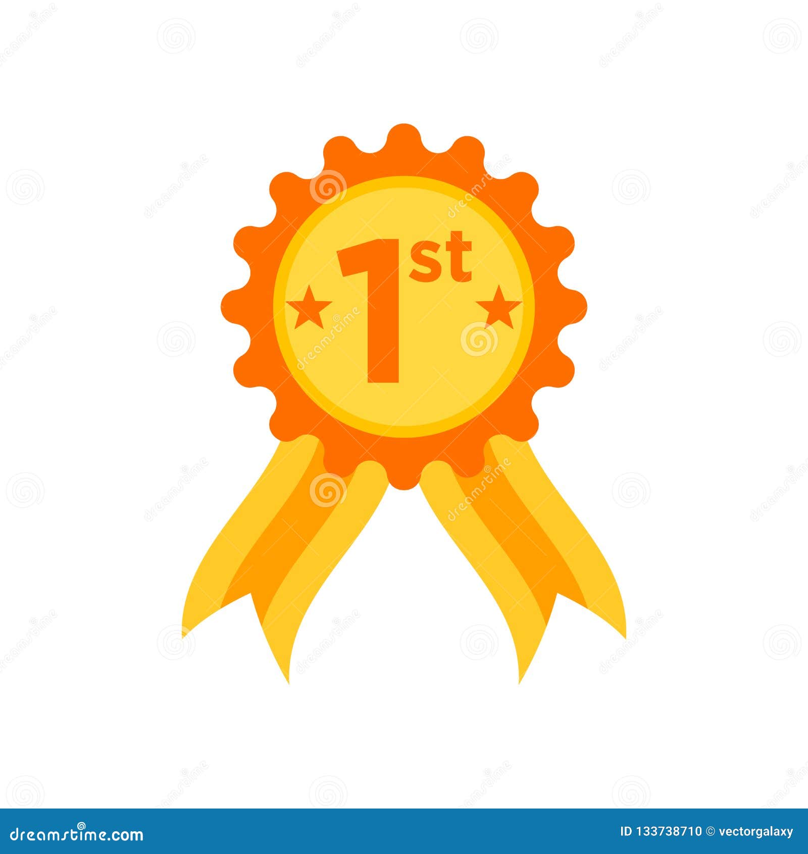 First Icon Vector Sign and Symbol Isolated on White Background Stock ...