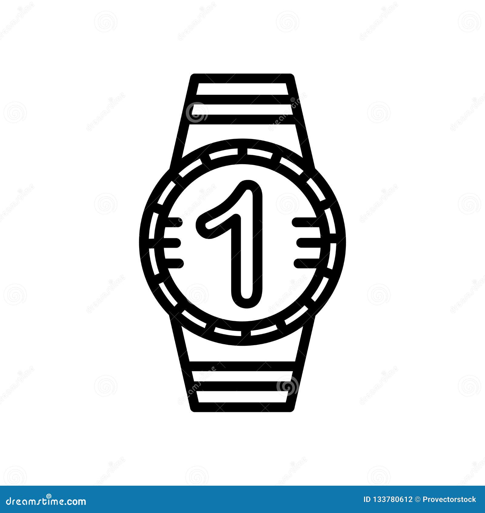 First Icon Vector Sign and Symbol Isolated on White Background Stock ...