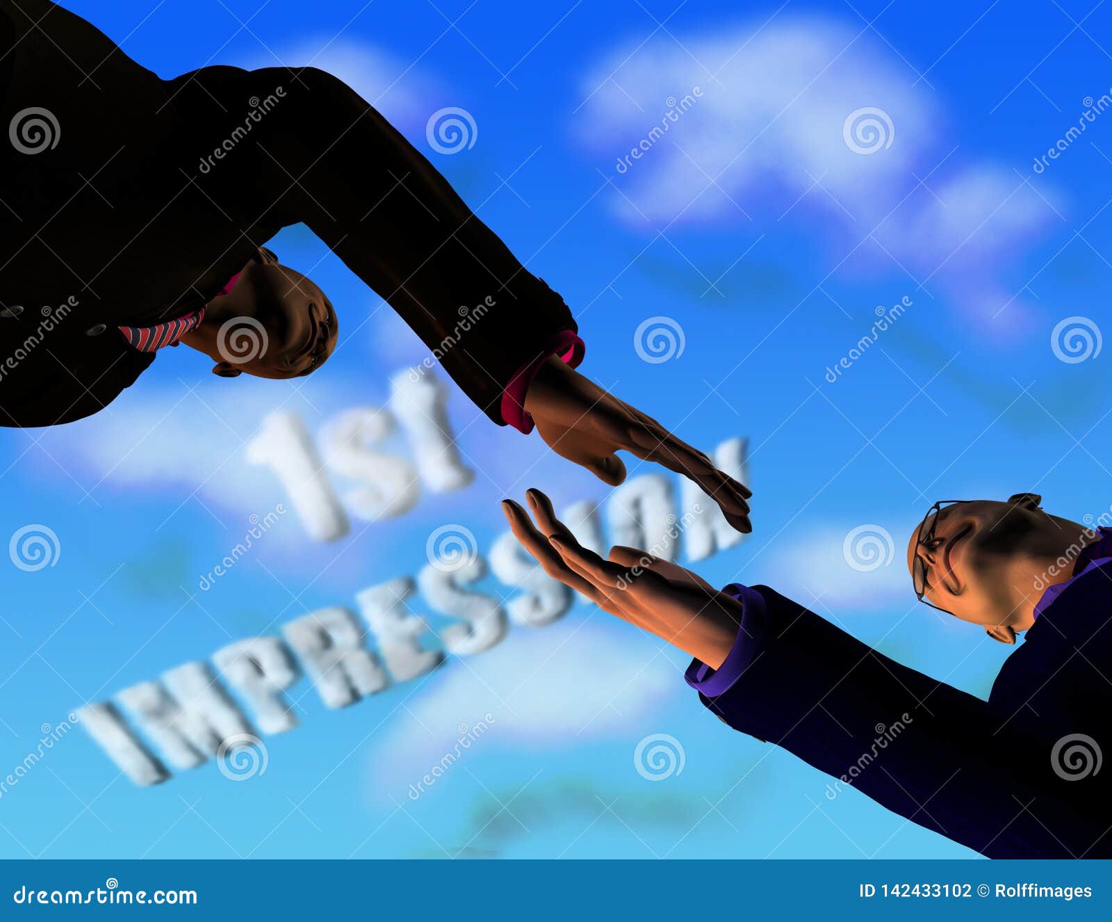 Bad First Impression When One Person First Encounters Another Person ...