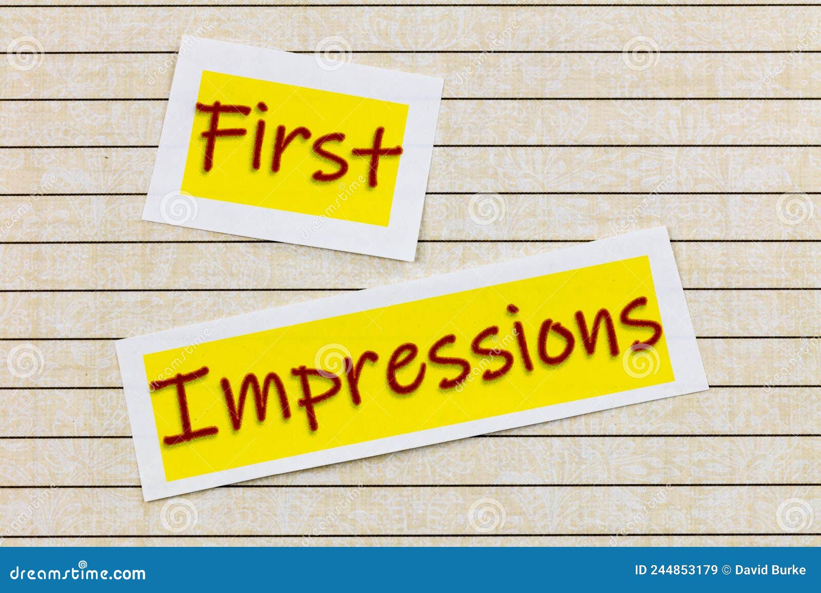 First Impression Judgment Appearance Interview Meeting Introduction ...