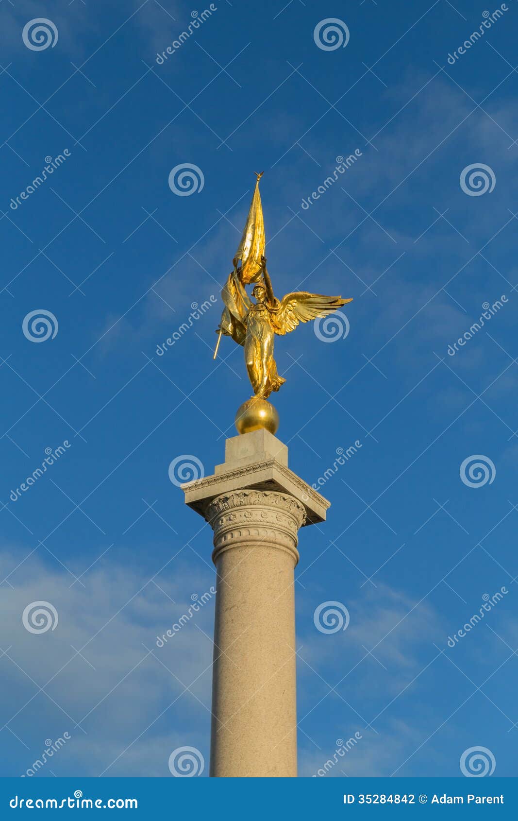 First Infantry Division Monument (Big Red One) Stock Photo - Image of ...