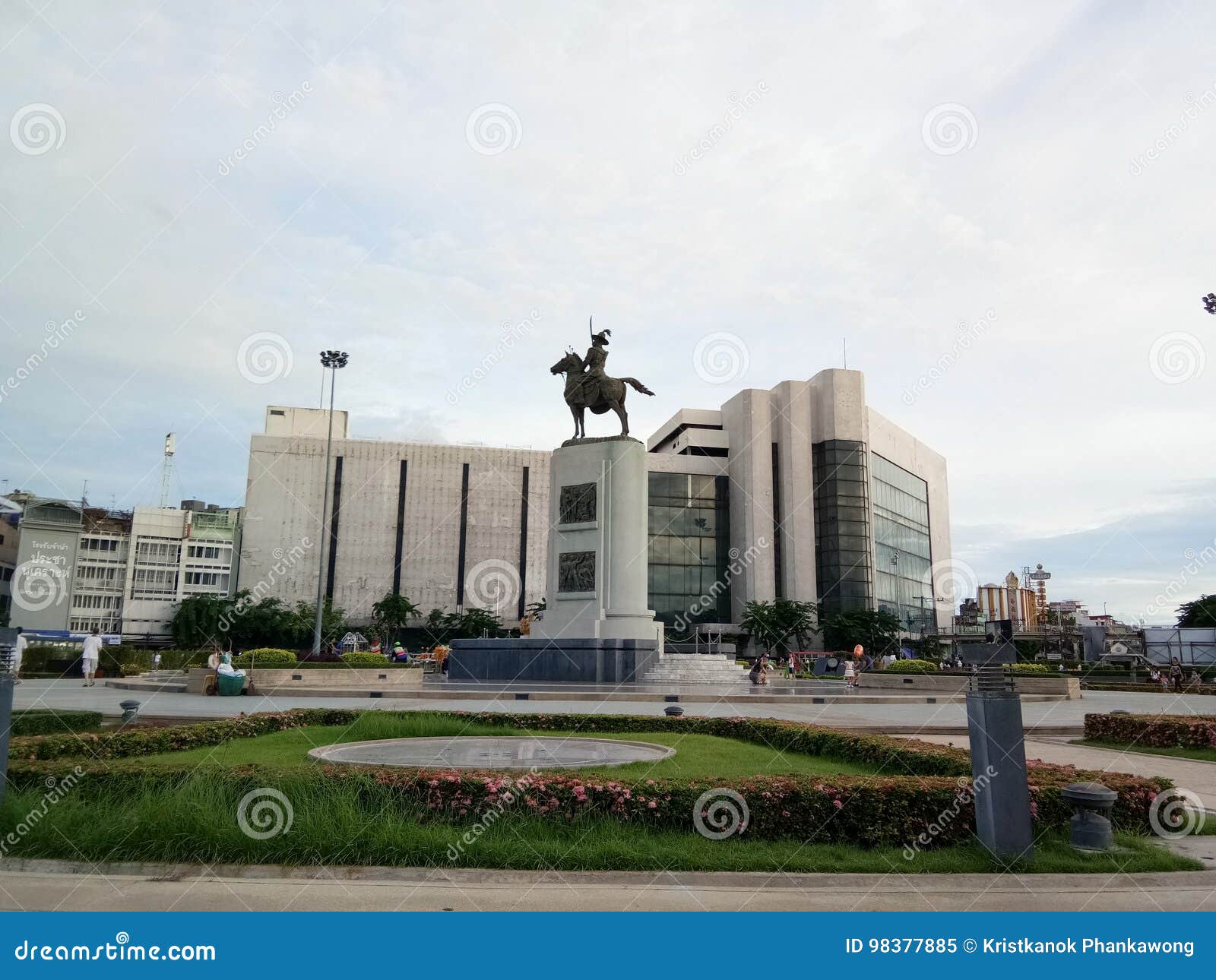 The firstÂ KingÂ of Siam stock image. Image of destruction - 98377885