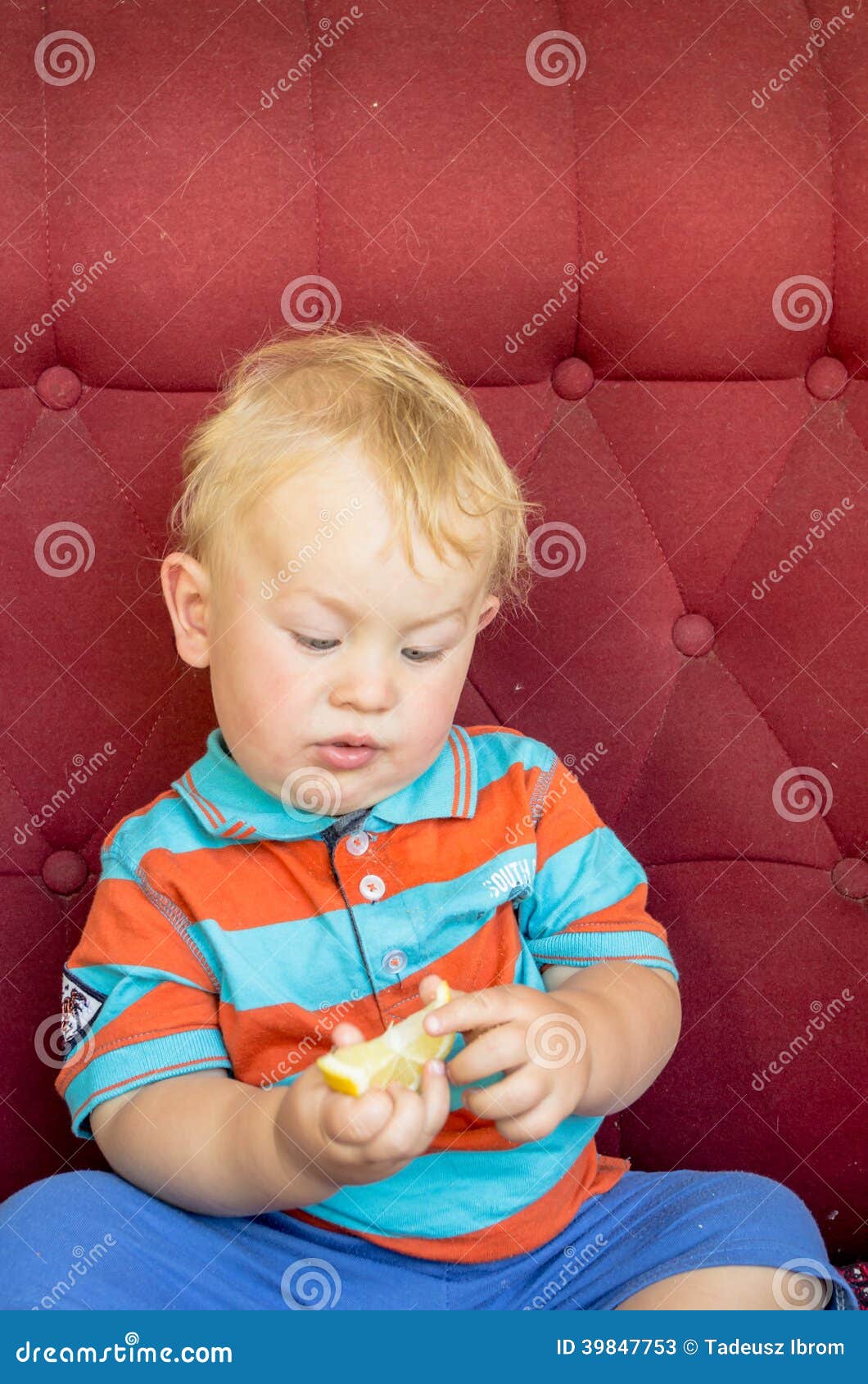 First lemon stock image. Image of little, face, flavor - 39847753