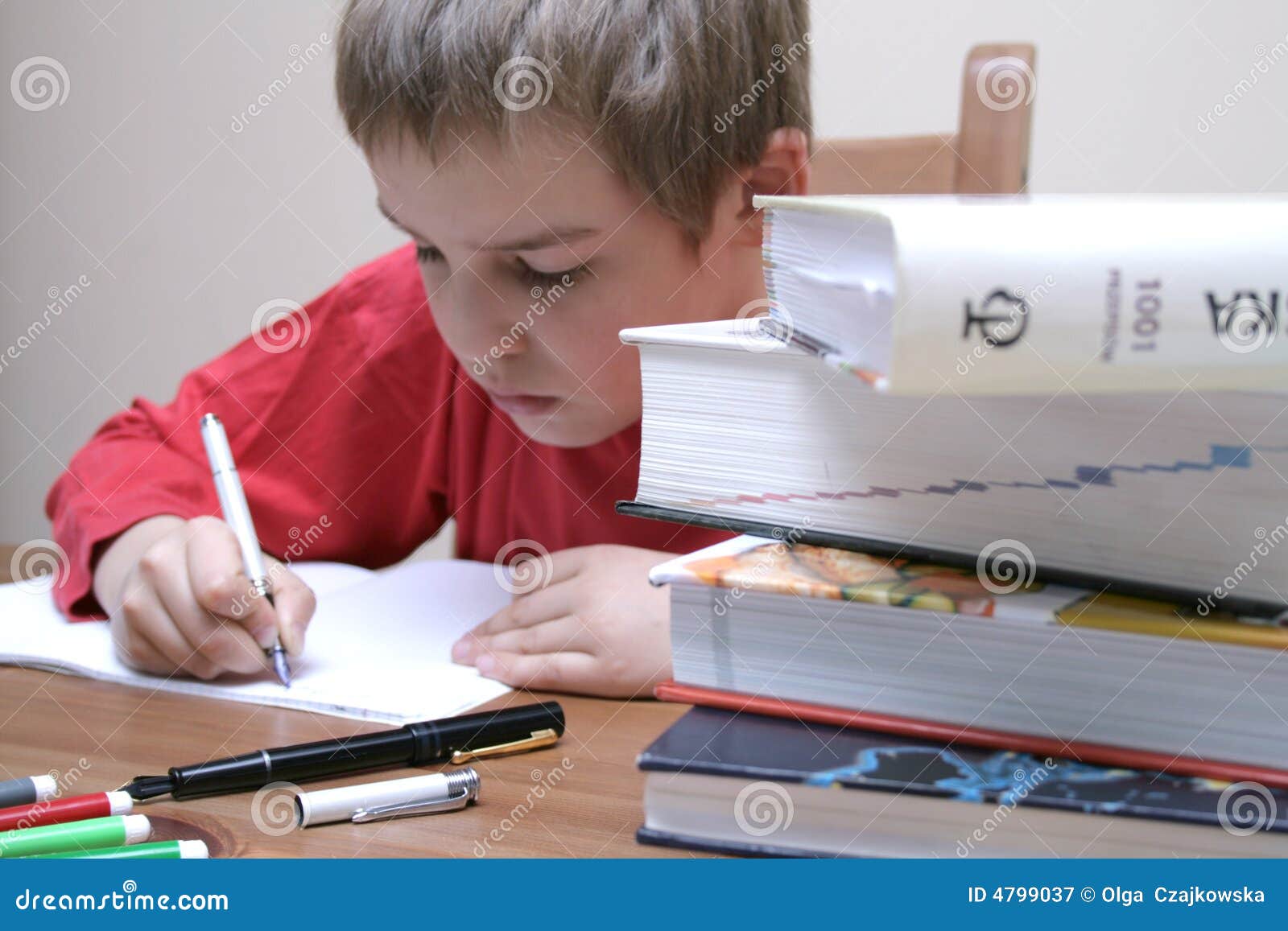 First lesson stock image. Image of drawing, paper, mark - 4799037