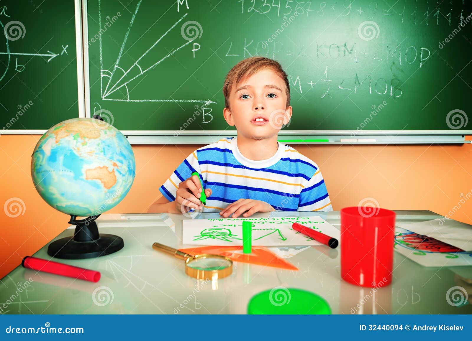 First lesson stock photo. Image of lifestyle, geography - 32440094