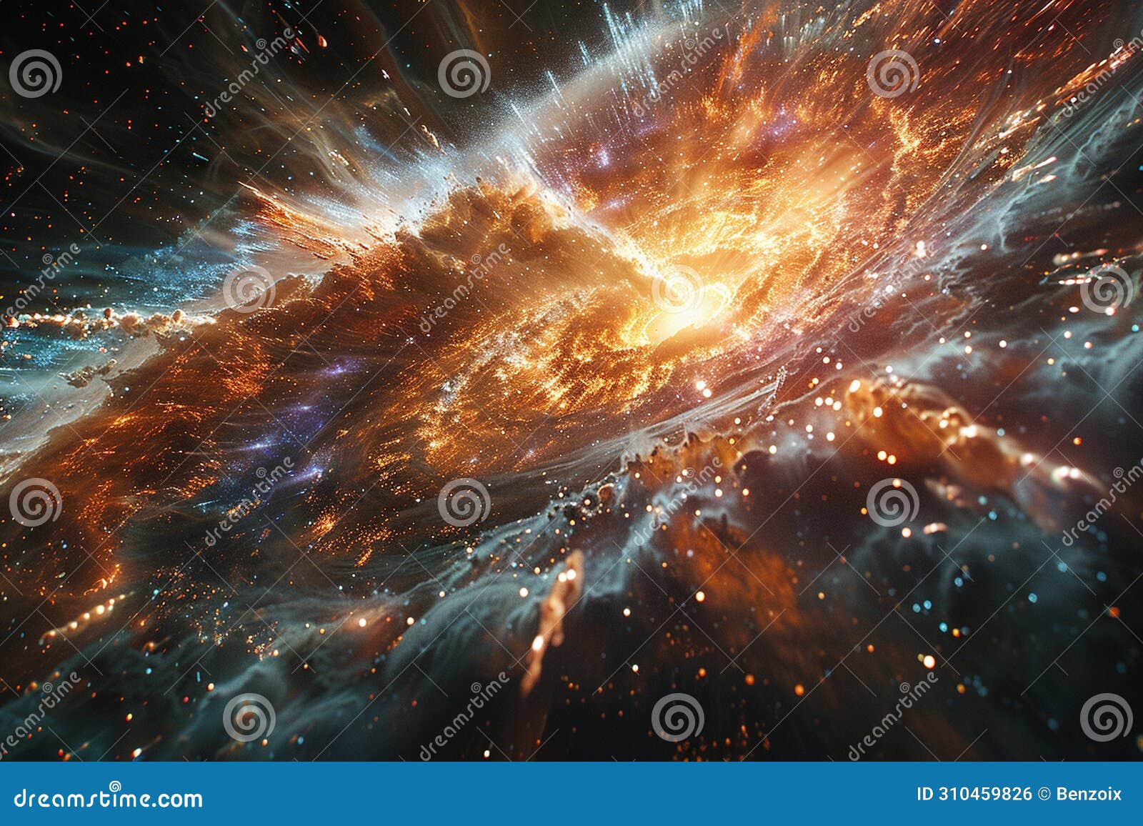 First Light of the Universe Stock Photo - Image of existence, initial ...