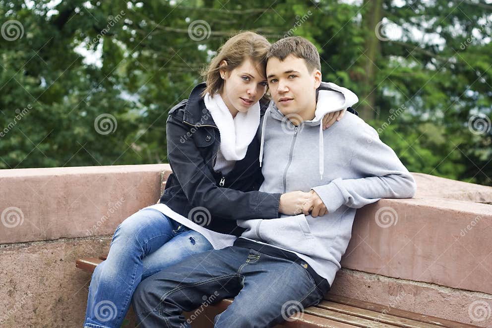 First love stock image. Image of happiness, attractive - 6813059