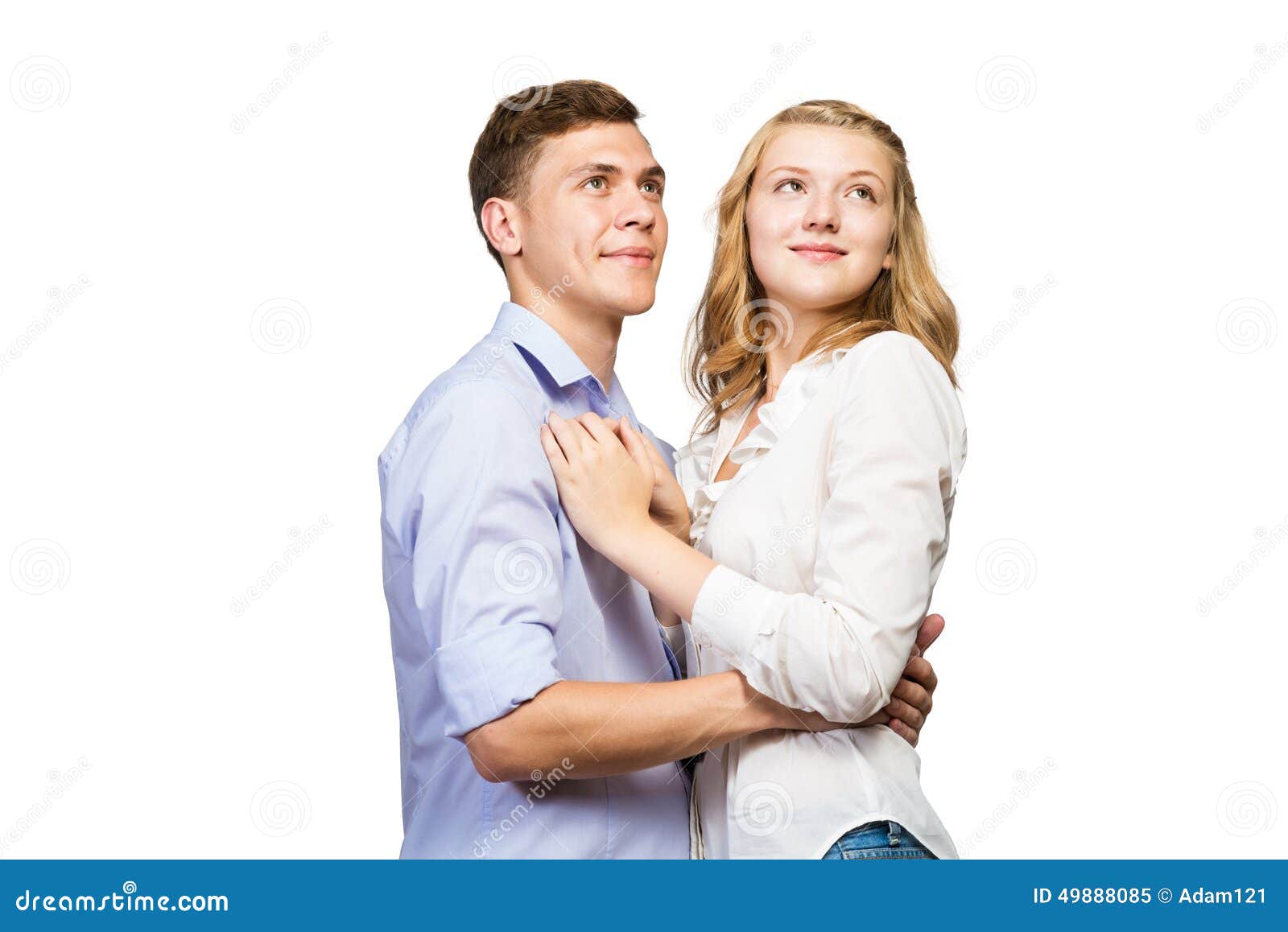 First love stock image. Image of full, couple, isolated - 49888085