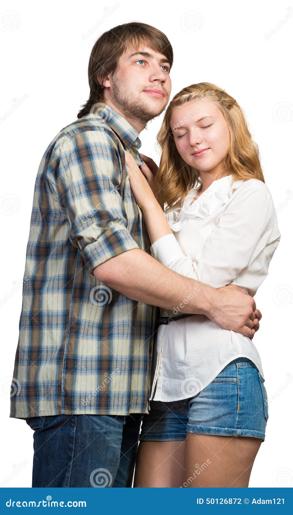 First love stock photo. Image of joyful, looking, couple - 50126872