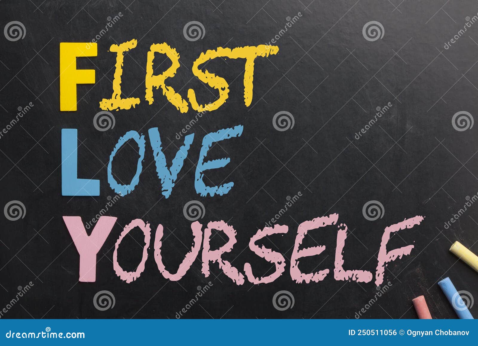First Love Yourself stock photo. Image of acceptance - 250511056
