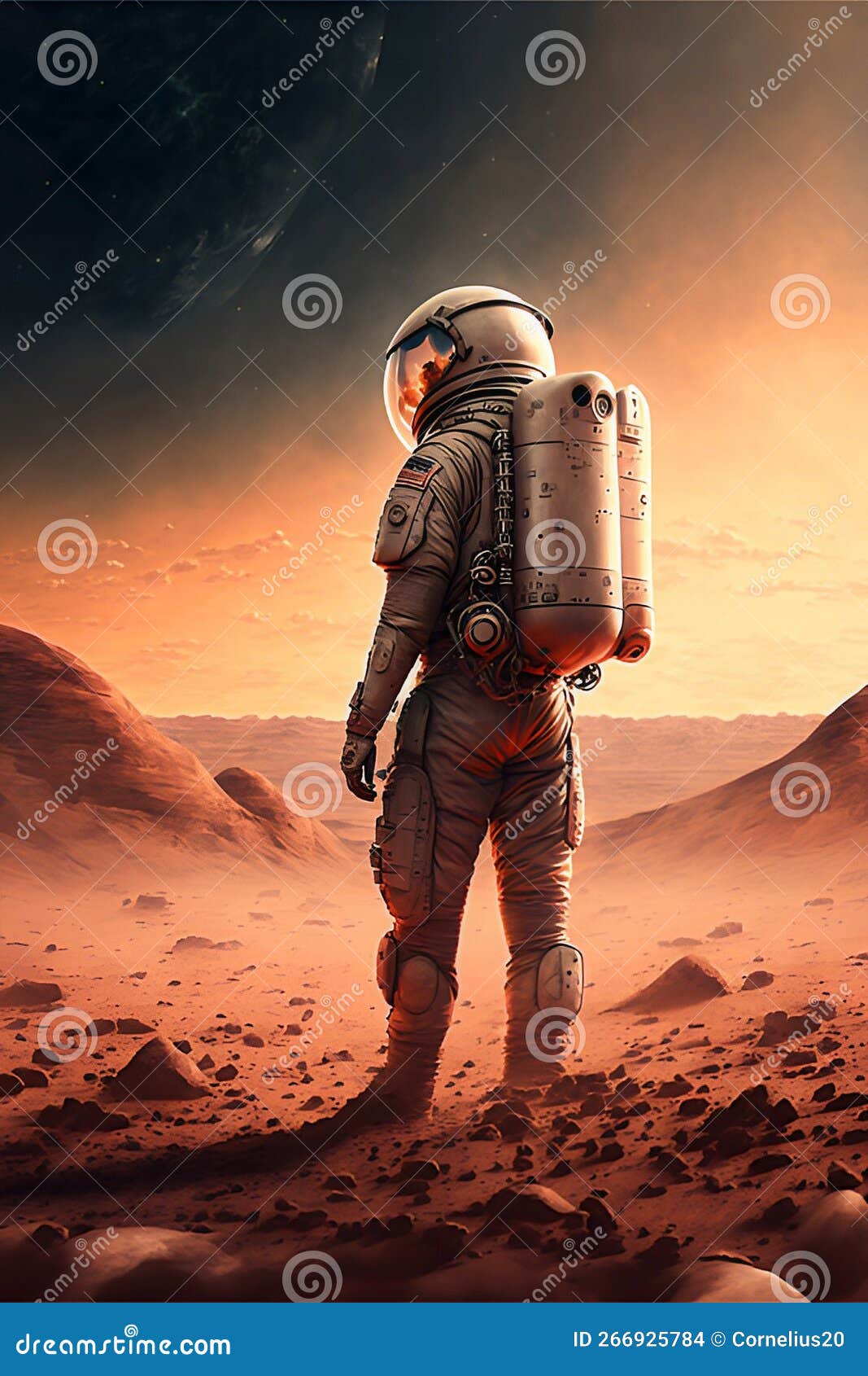 First Man On Mars