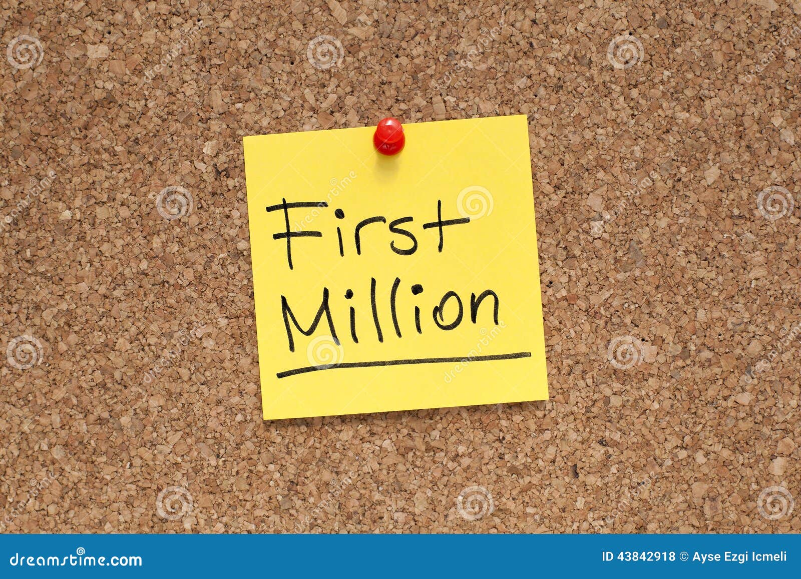 First Million stock photo. Image of business, guidance - 43842918