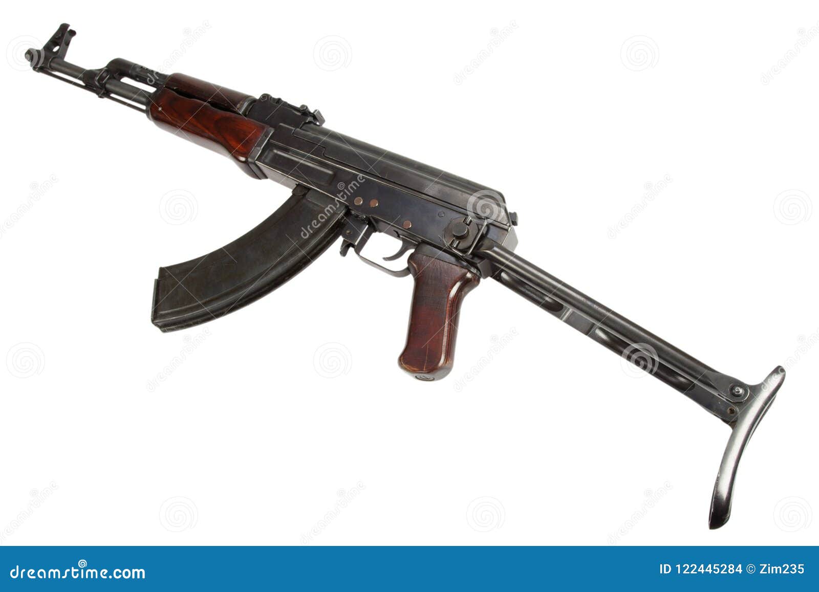 First Model AK 47 from 1954 Assault Rifle Stock Photo - Image of forces ...