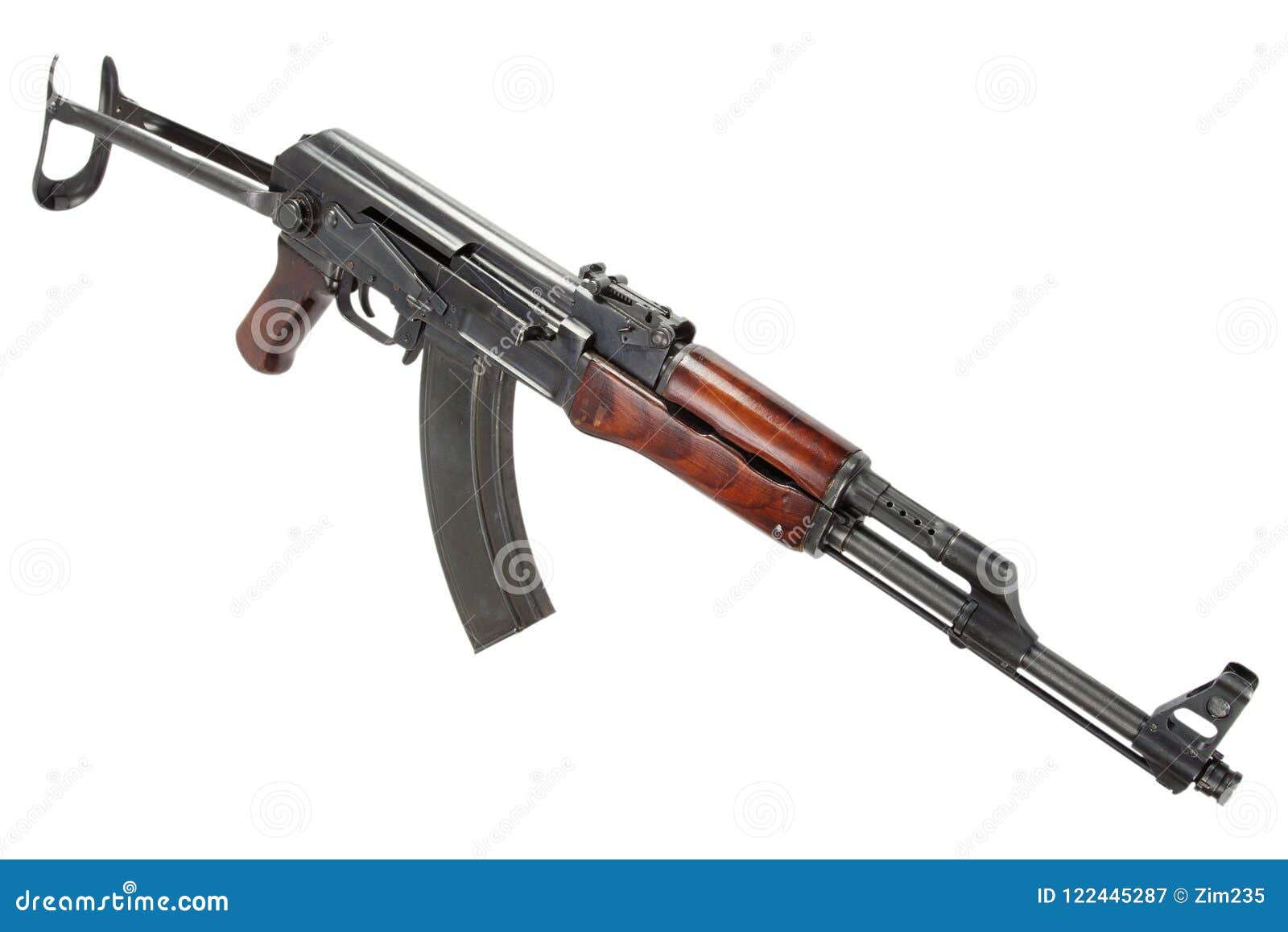 First Model AK 47 from 1954 Assault Rifle Stock Image - Image of ...