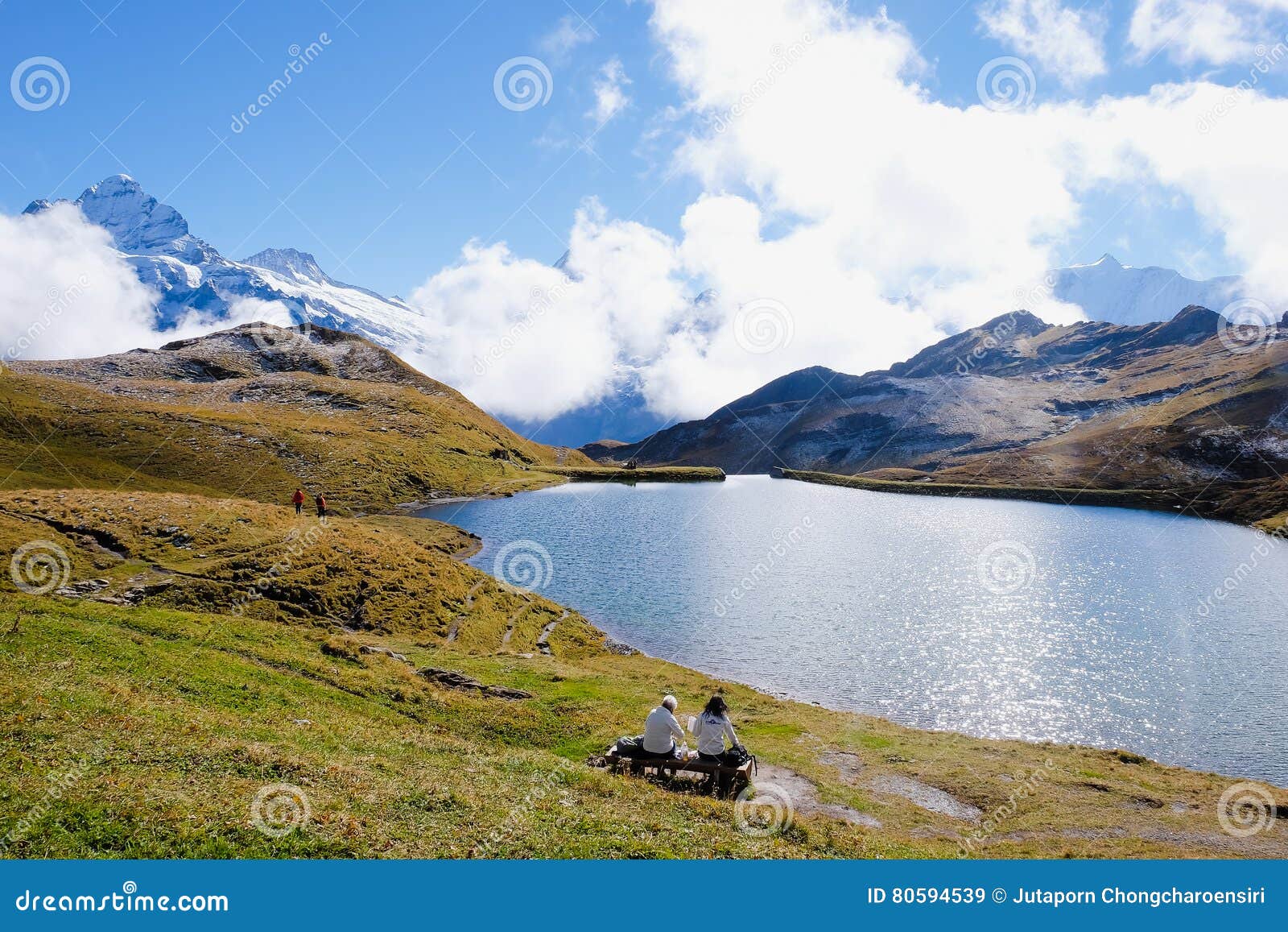 First Mountains , Switzerland Editorial Stock Image - Image of lake ...