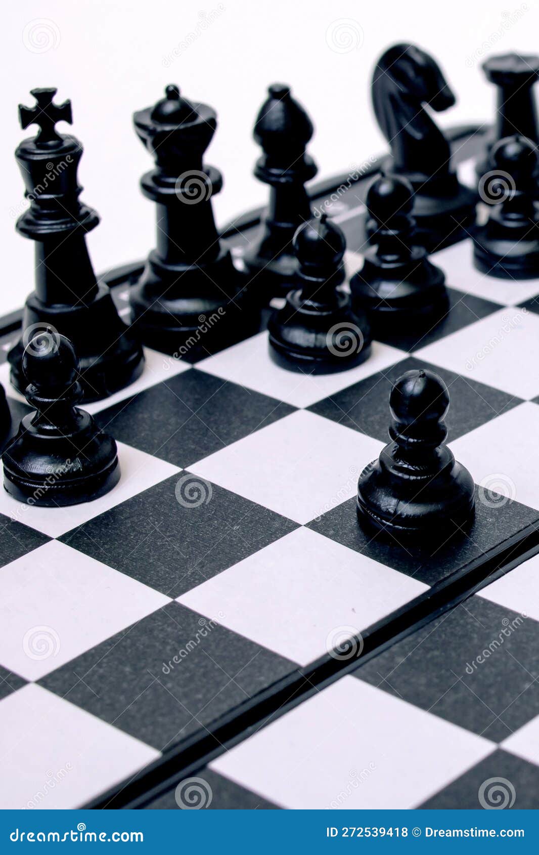 The First Move in Chess Close Up Stock Photo - Image of power ...