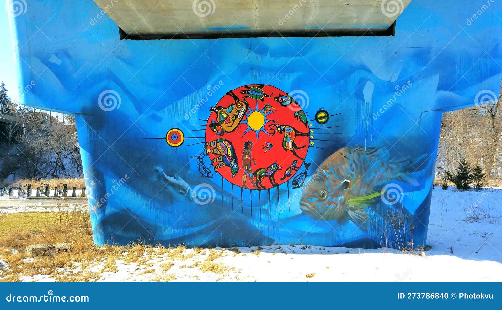 First Nation Graffiti in Toronto Editorial Image - Image of artwork ...