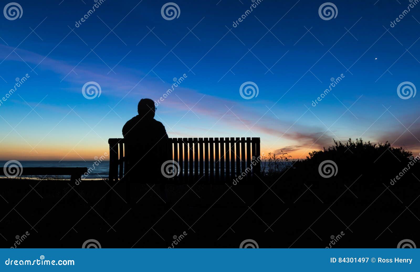 First Night Star stock image. Image of sunset, dusk, twilight - 84301497