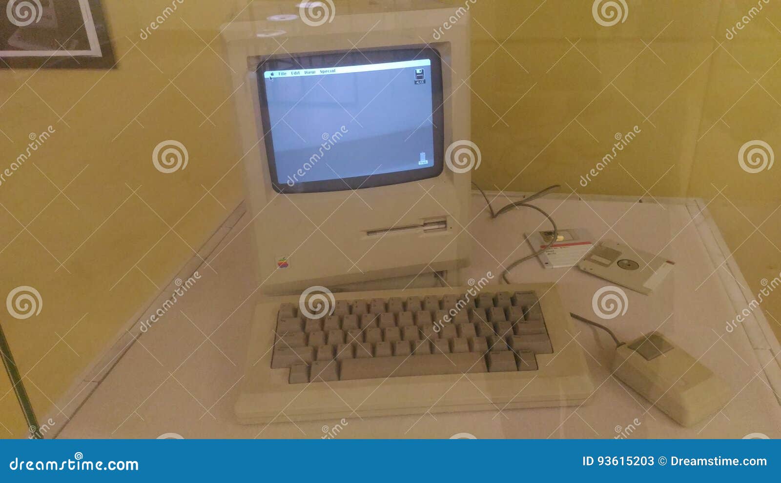 The First Personal Computer of Apple, Presented at the Exhibition in ...