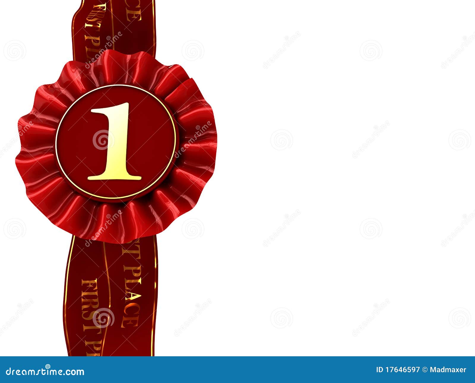 First place award stock illustration. Illustration of perfection - 17646597