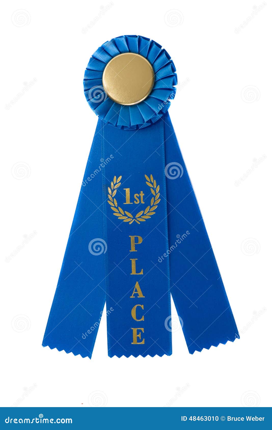 1st Place Blue Ribbon Clip Art