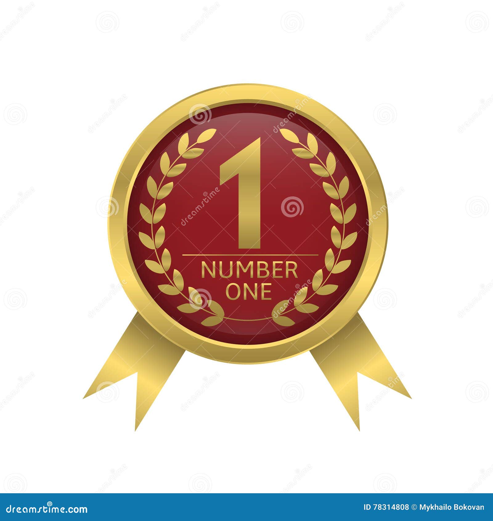 First place icon stock vector. Illustration of business - 78314808