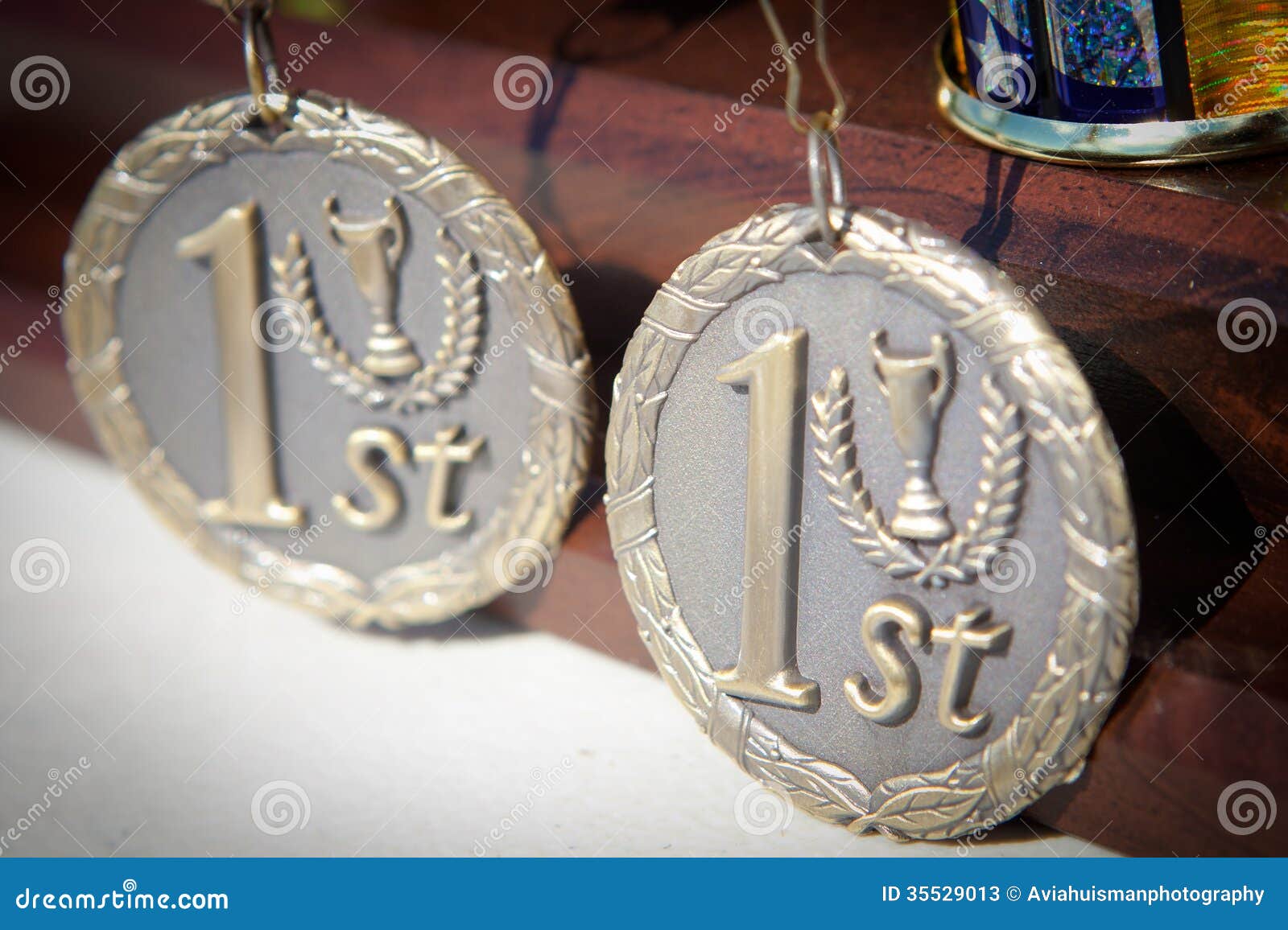 First Place Medal stock image. Image of champion, compete - 35529013
