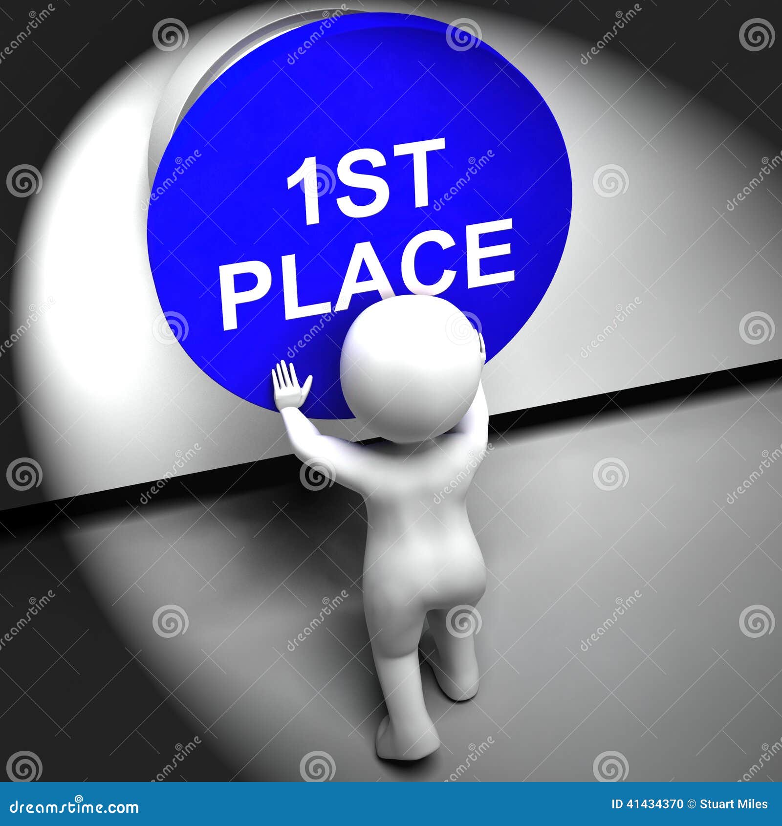 First Place Pressed Shows 1st Place and Winner Stock Illustration ...