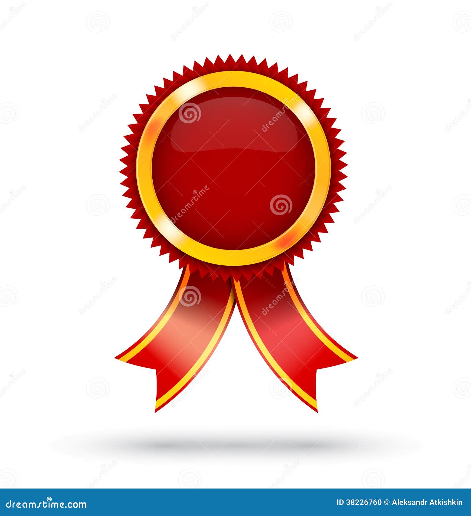 First Place Red Label stock vector. Illustration of badge - 38226760