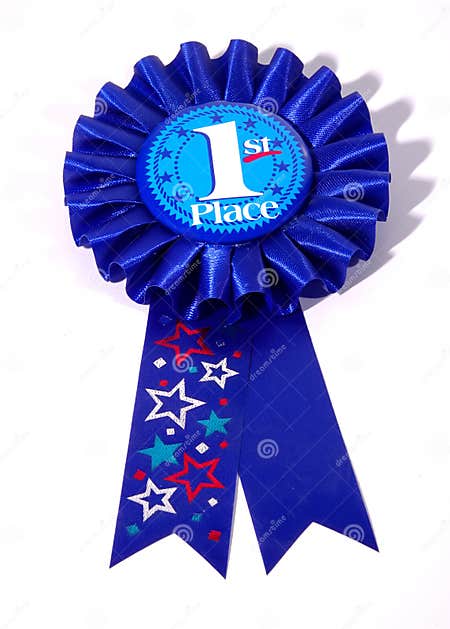 First Place Ribbon stock photo. Image of achievement, race - 33346