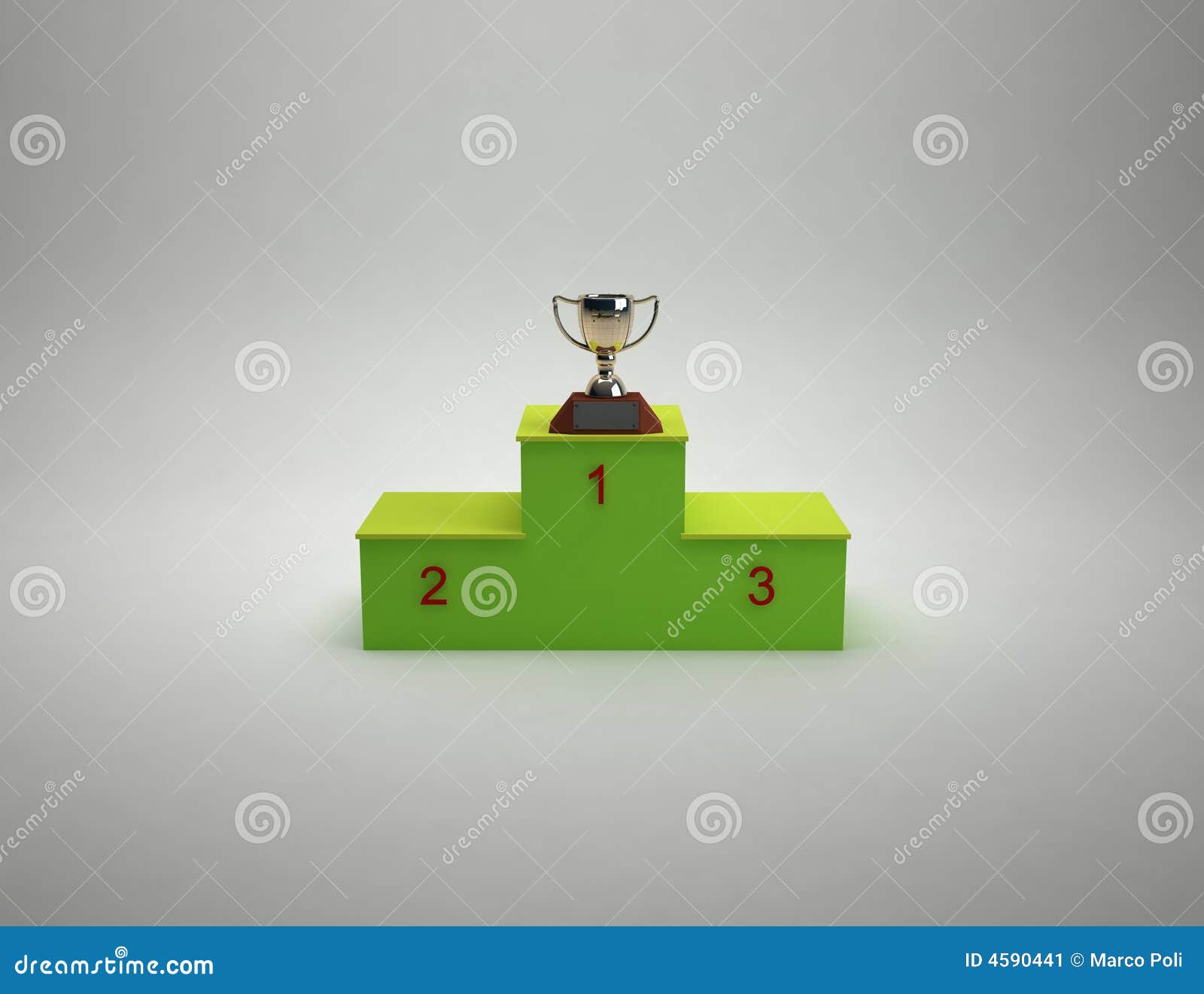 First Place Trophy stock illustration. Illustration of corporate - 4590441