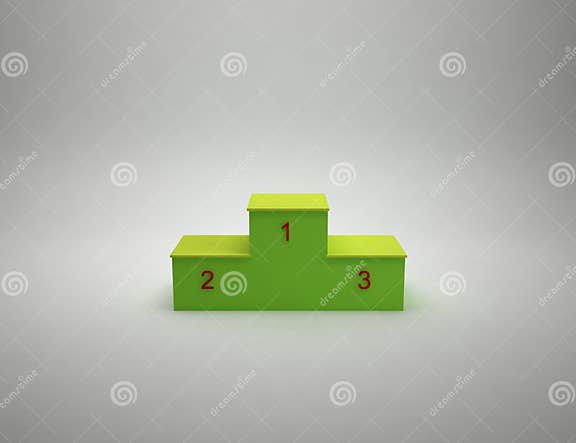 First Place Trophy stock illustration. Illustration of prize - 4590448