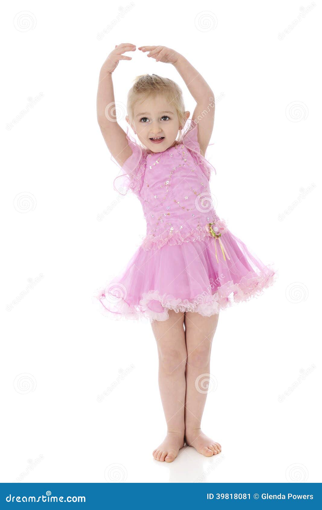 First Position stock image. Image of small, costume, ruffles - 39818081
