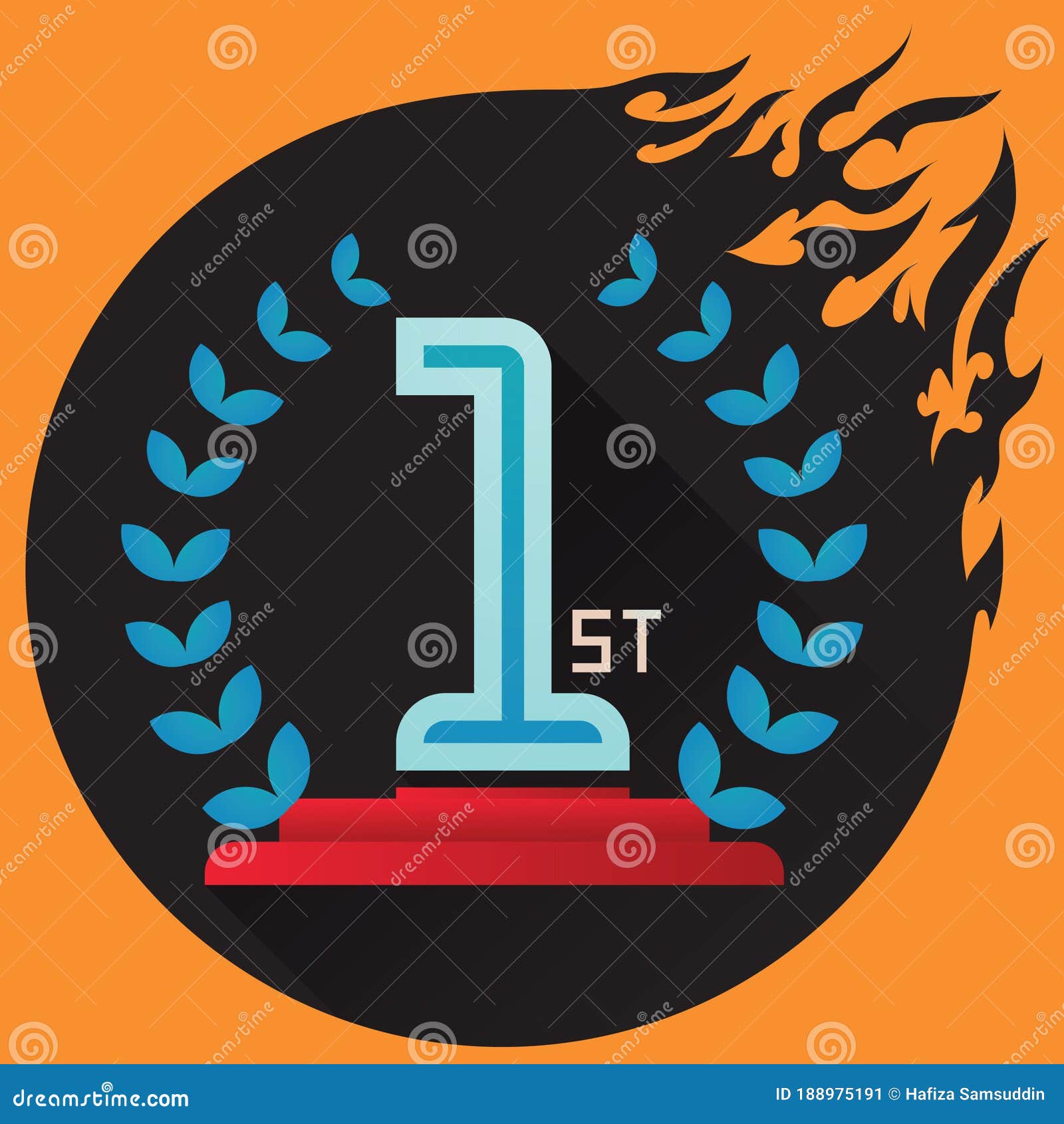 First Position Illustration On White Background. First Position Clipart ...